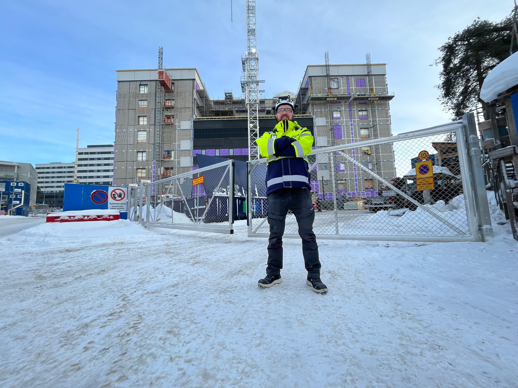 Oulun sairaalatyömaalla seurataan rakentamisen työvaiheita entistä ...